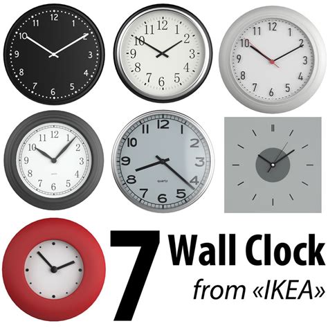 Classic Wall Clocks Ikea 3d Max