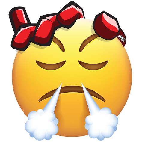 Emoji Fuming 😤 Big Hand Props