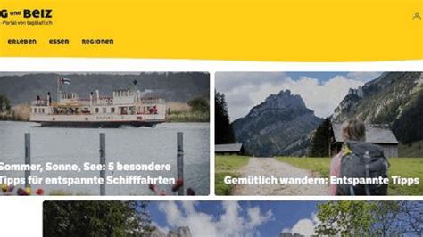 Berg Und Beiz Wandertipps Finden Und Filtern