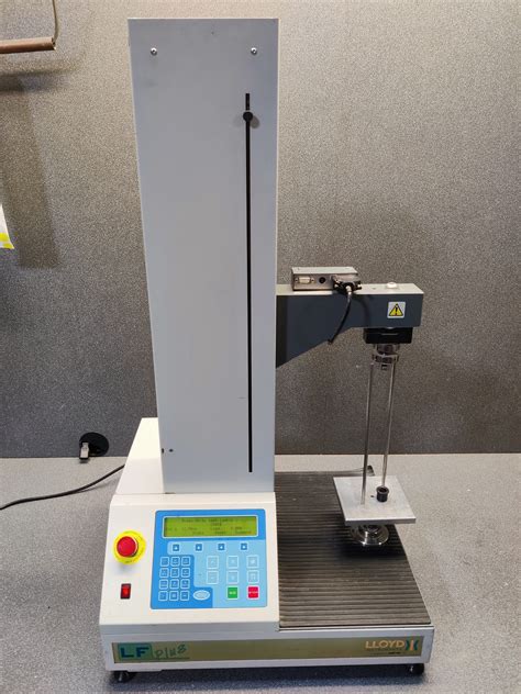 Lloyd Instruments Lf Plus Tensile Tester Id 53975 5 22 Jg World Equipment Source