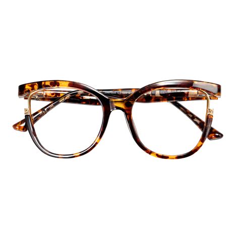 Oval Tortoiseshell Eyeglasses