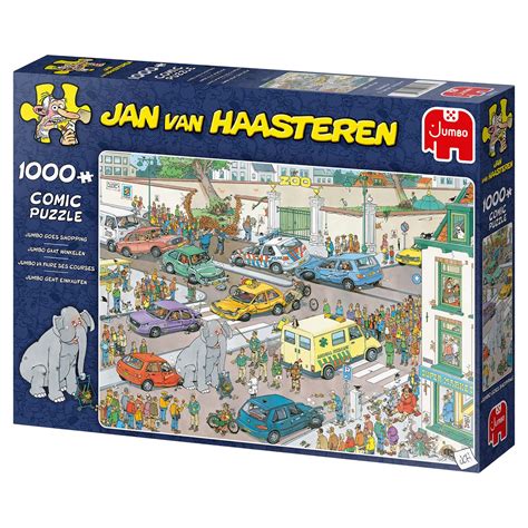 Jumbo Goes Shopping 1000 Pieces Jumbo Puzzle Warehouse