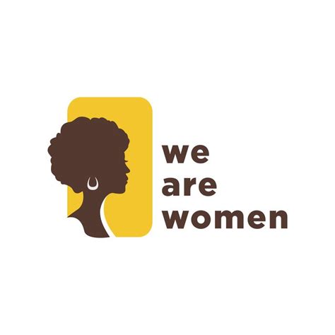 African Women Logo Inspiration African Woman Vector Entrepreneur