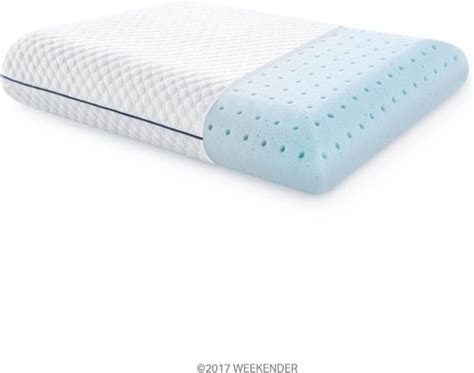 Weekender Gel Memory Foam Pillow Queen Size Medium Plush Feel