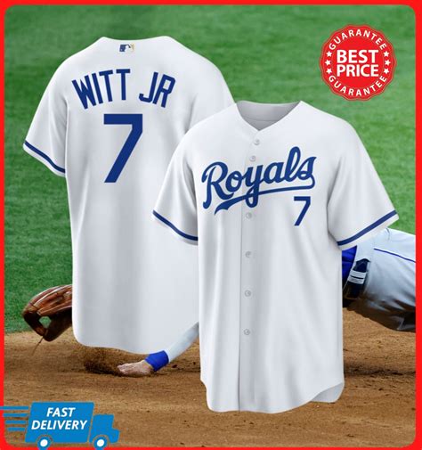 Bobby Witt Jr Signed Mlb Baseball Kansas City Royals Jsa Coa