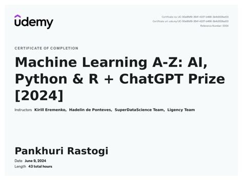 Completed Machine Learning With Python Course Pankhuri Rastogi Posted On The Topic Linkedin