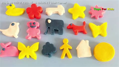 NẶn ĐẤt SÉt Hình Con Vật đáng Yêu Cho Bé Play Doh Đồ Chơi đất Sét Youtube