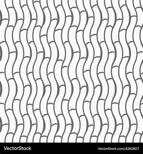 Abstract Monochrome Cells Seamless Royalty Free Vector Image