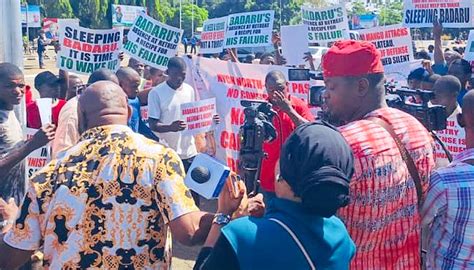 Protesters Hit National Assembly Over Kaduna Village Bombing