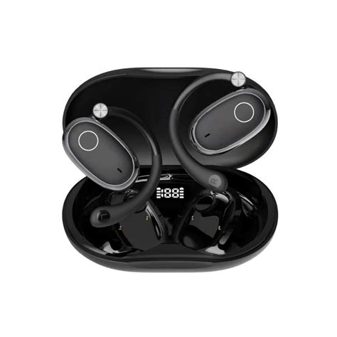 Outoloxit Wireless Earbuds Hanging Ear Type Large Capacity Built In Battery Low Latency True