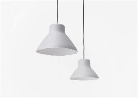 Nendos 3d Moulded Light Shades Use Traditional Washi Paper