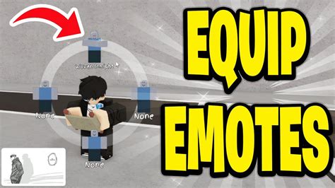How To Equip Emotes In Jjs Youtube