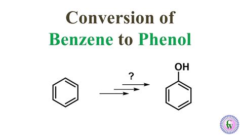 Conversion Of Benzene To Phenol Youtube