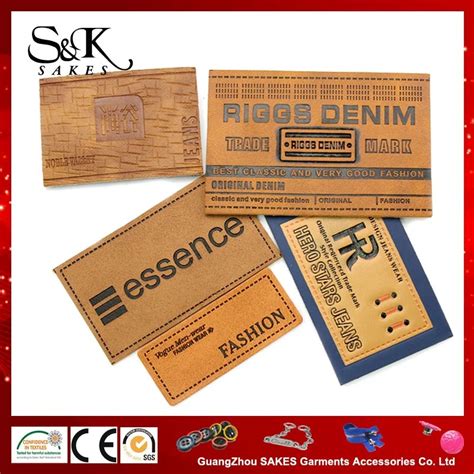 Different Design Pu Leather Patch Use In Denim Jeans China Leather Patch And Pu Leather Patch