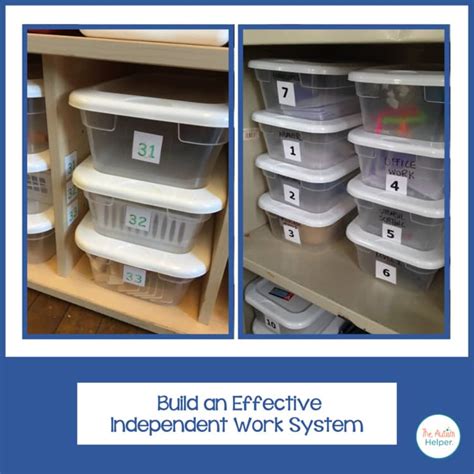 Work Task System Setup Kit By The Autism Helper Tpt