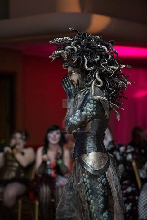 Arachne Gorgon Cosplay Medusa Cosplay Outfit Scary Medusa Costume