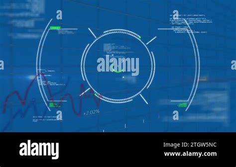 Animation Of Data Processing Scope Scanning Over Statistical Data