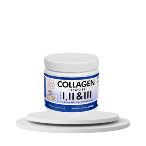 Collagen Powder Types I Ii And Iii Hydrolyzed Collagen And