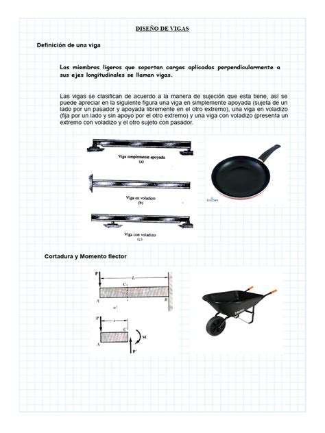 Diseño A Flexión Pdf Viga Estructura Ingeniería De Edificación