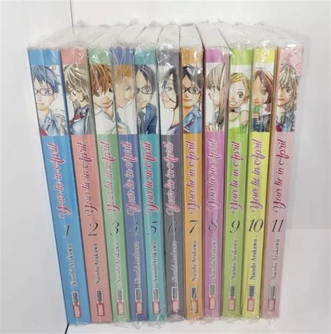 Manga Your Lie In April Serie Completa 11 Tomos Envío Gratis