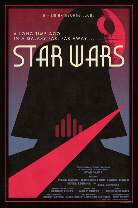 Russell Walks Creates Alternative Poster Art With Star Wars Iconography