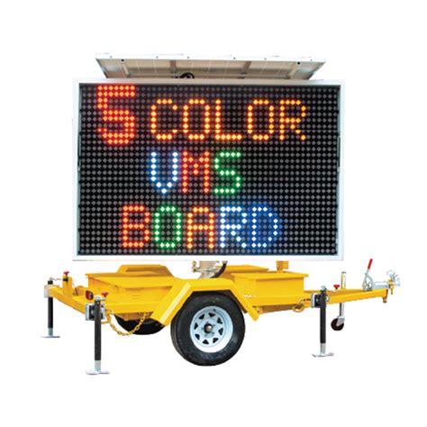Five Colour Vms Board Melbourne Traffic Management Equipment Hire And
