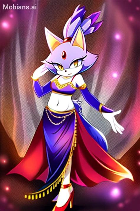 Blaze The Cat Belly Dancer By Sonichedgehog02 On Deviantart