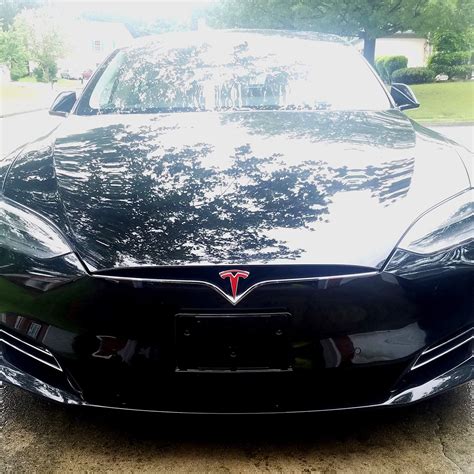 Model S Frunk Logo Decal Ev Wraps