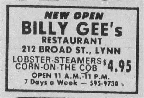 1981 Billy Gees Opens
