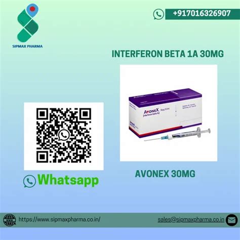 Interferon Beta 1a 30 Mcg Injection At Rs 9557vial Interferon Beta 1