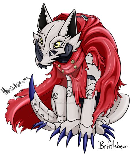 Hackmon By Brittlebear On Deviantart