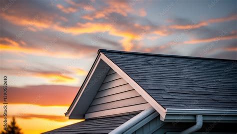 White Frame Gutter Guard System Featuring Gray Horizontal And Vertical