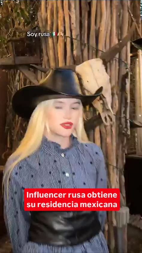 Diario Cambio 🎉🇲🇽¡lo Logró La Influencer Rusa Lubasha Celebra Su