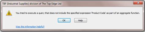 Database Getting An Error When Running An Sql Sum Statement In Access