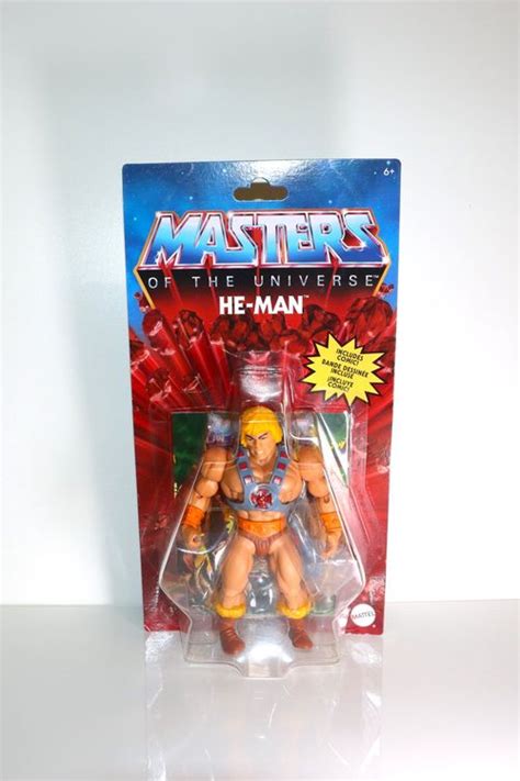 Masters Of The Universe Origins He Man Vintage Head Neu Und