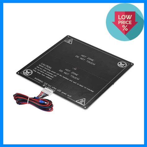 3d Printer Aluminum Heat Bed 12v Build Surface Hot Bed Platform