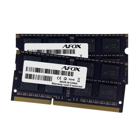 Ddr4 So Dimm 16gb Dual Pack Ddr4 So Dimm Afox