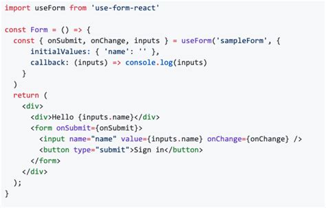 Github Amazingandyyyuse Form React ⚡ React Form Hook Made Blazing