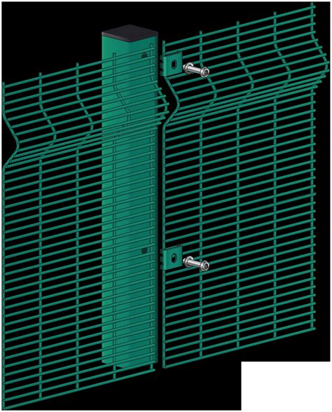 Welded 358 Mesh Fencing Panels Anti Climb High Security