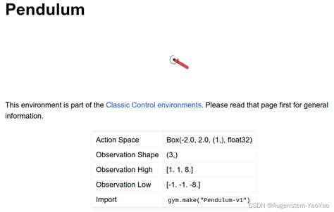 机器学习框架ray 3 1 rayrllib训练pendulum v1 csdn博客