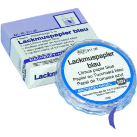 Papel Tornassol Azul Em Rolo Macherey Nagel Bclab