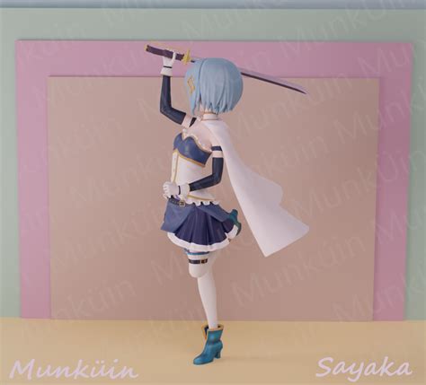 🎨 Sayaka Miki Fan Art・ 3d File For 3d Printing・cults