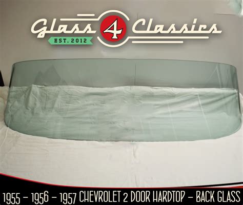 1955 1957 Chevrolet 210 Bel Air 2 Door Hardtop Back Window