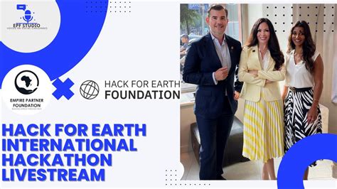 Hack For Earth International Hackathon Livestream Youtube