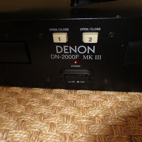 DN-2000F MKIII - Denon DJ DN-2000F MKIII - Audiofanzine