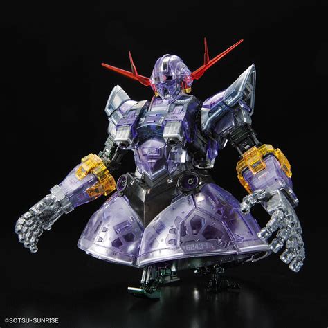 Rg 1144 Mobile Suit Gundam Msn 02 Zeong Clear Color Ver Gundam