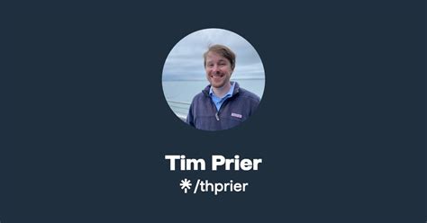 Tim Prier Twitter Linktree