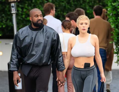 Kanye Wests Wife Bianca Censori Leaves Little To The Imagination In