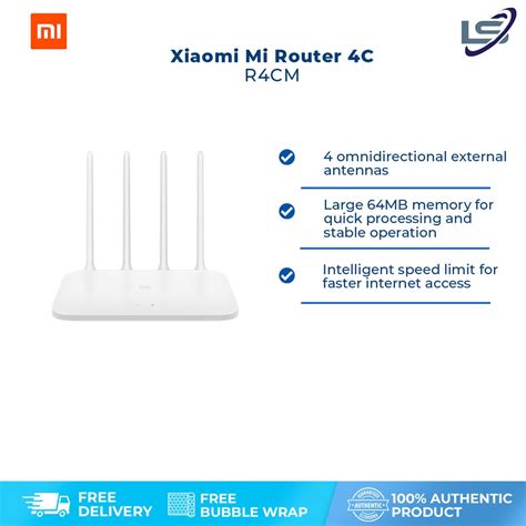 Xiaomi Mi Router C Chinese Version R Cm External Antennas For Better Signal Strength