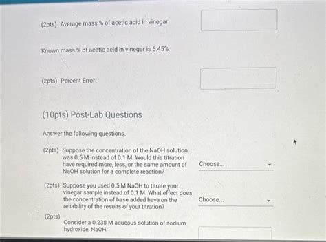 solved table 2 titration data table view list view 1pts